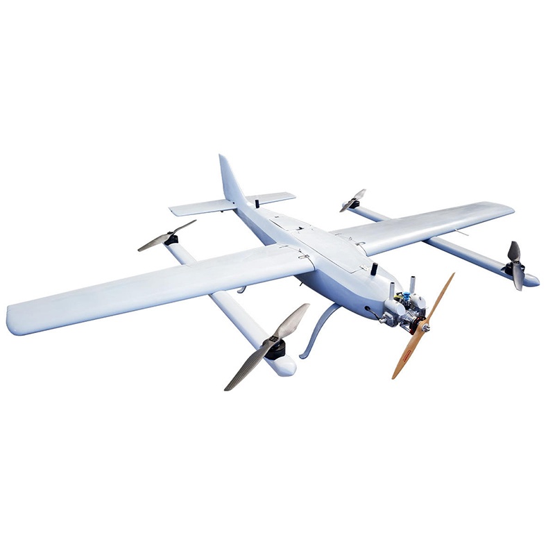 3.25 Width Gasoline VTOL Fixed Wing Plane Drone UAV Vertical Takeoff ...