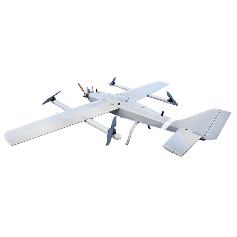 3.25 Width Gasoline VTOL Fixed Wing Plane Drone UAV Vertical Takeoff ...