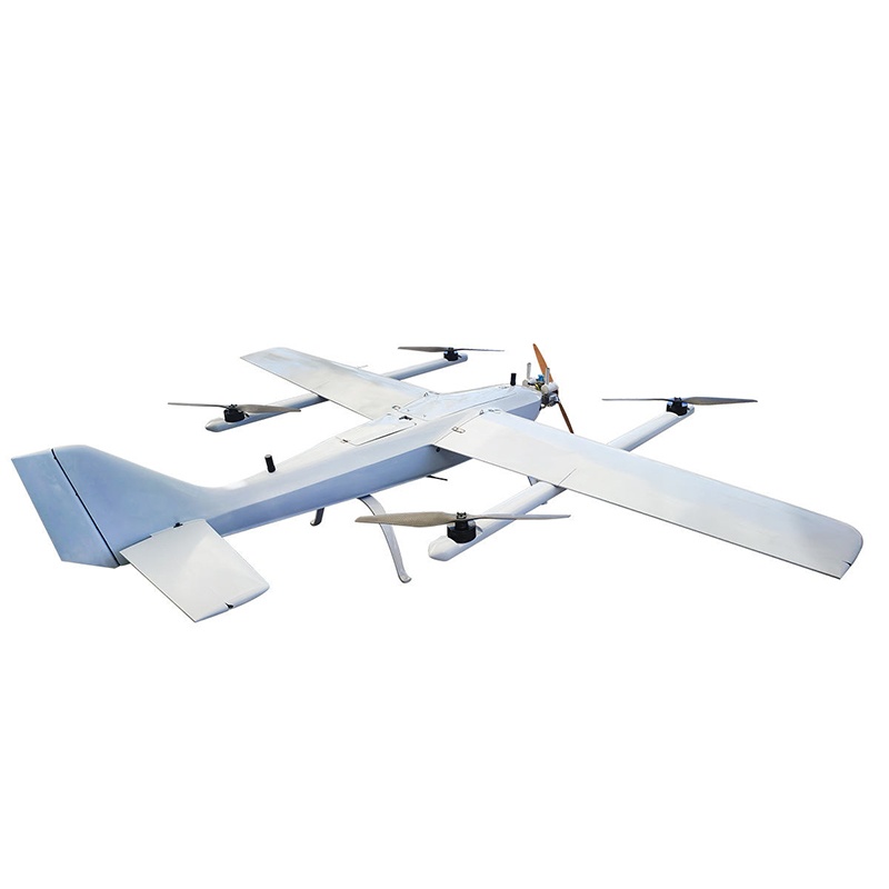 3.25 Width Gasoline VTOL Fixed Wing Plane Drone UAV Vertical Takeoff ...